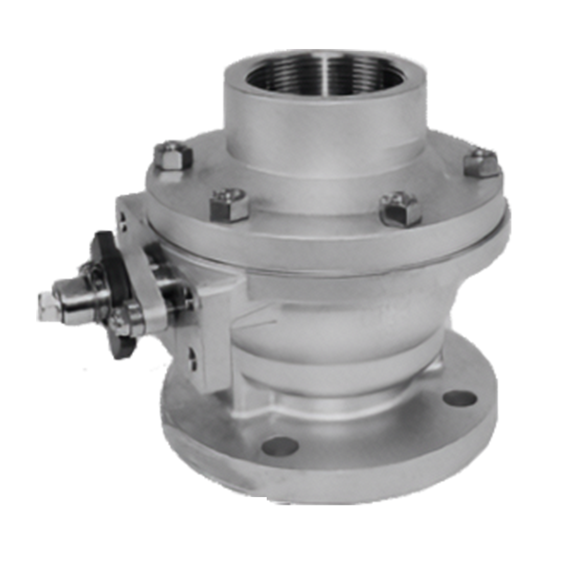 Ronsco : FLANGED X THREADED BALL VALVE